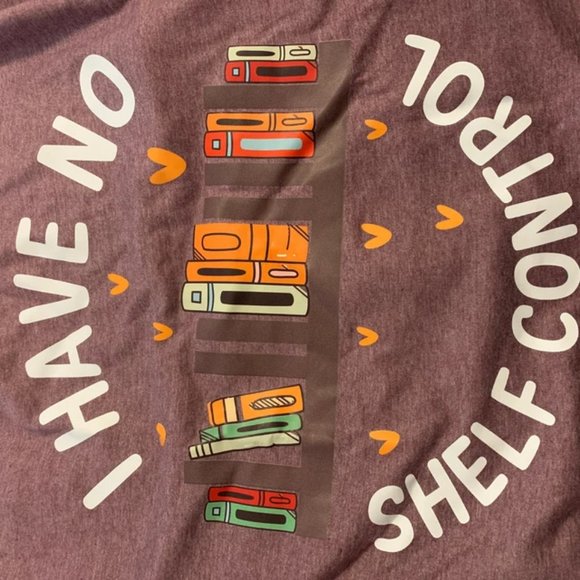 Tops | I Have No Self Control Book Lover Shirt | Poshmark